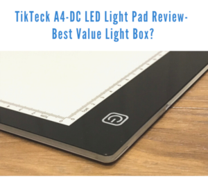 TikTeck LED Light Pad Review - Best Value A4 Light Box? | 2D Animation ...
